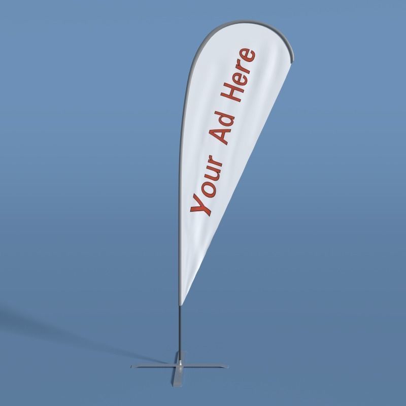 Event Flag 3D model | CGTrader