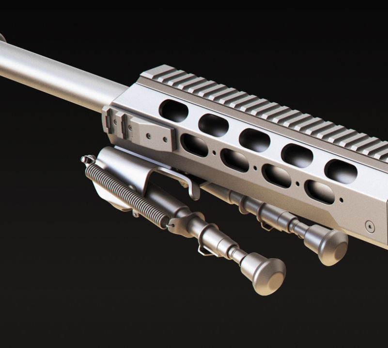 Tac 21 Sniper Rifle 3D model | CGTrader