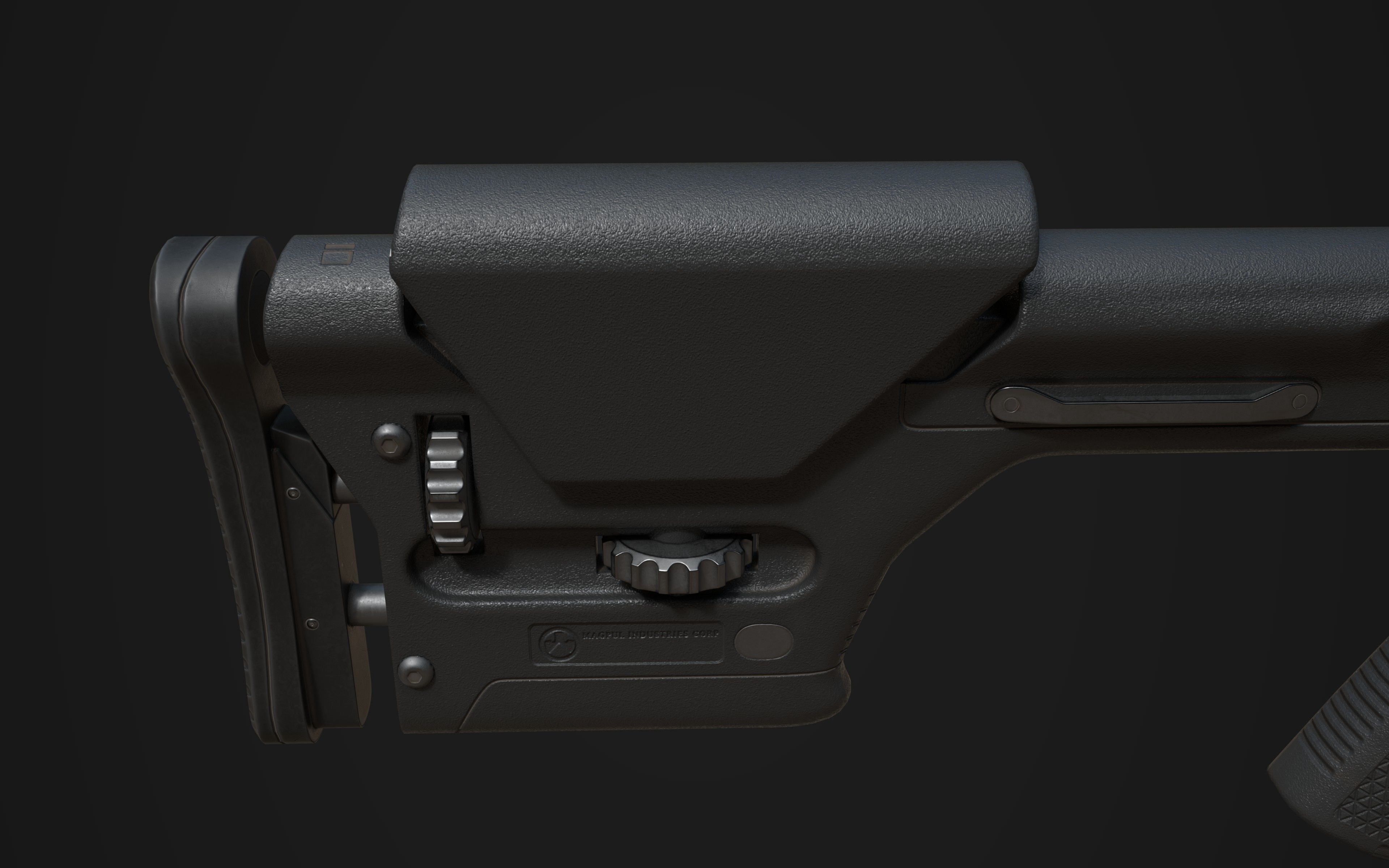 3D model Tac 21 Sniper rifle Game ready VR / AR / low-poly | CGTrader