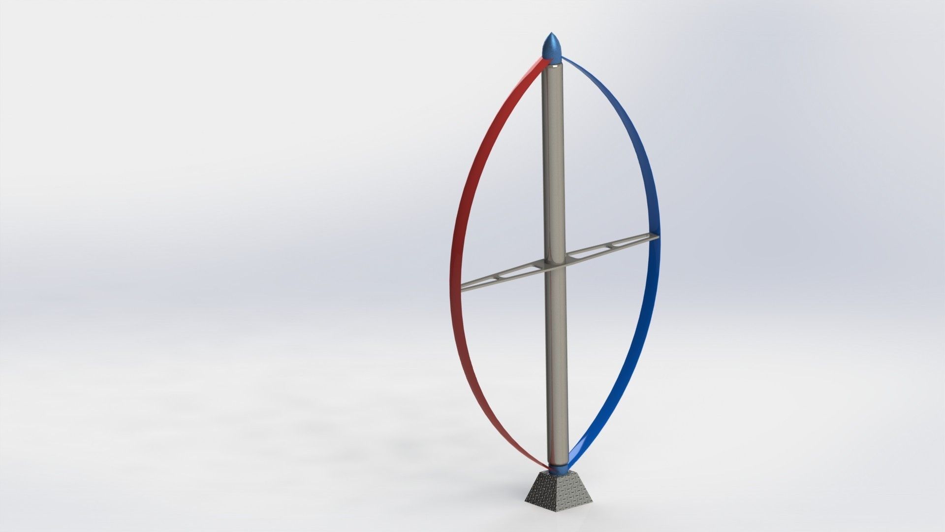 DARRIEUS wind turbine free 3D model | CGTrader