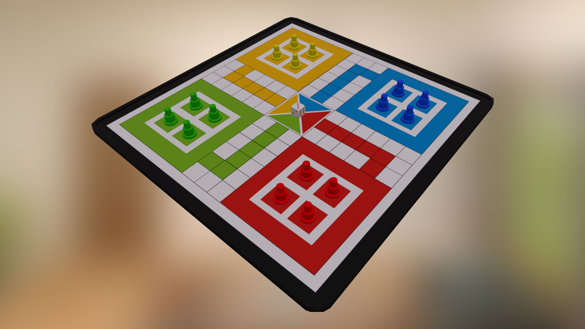 3D model Ludo Ar VR / AR / low-poly | CGTrader