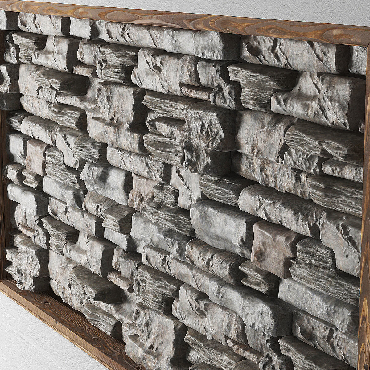 Stone panel decorative n5 3D model | CGTrader