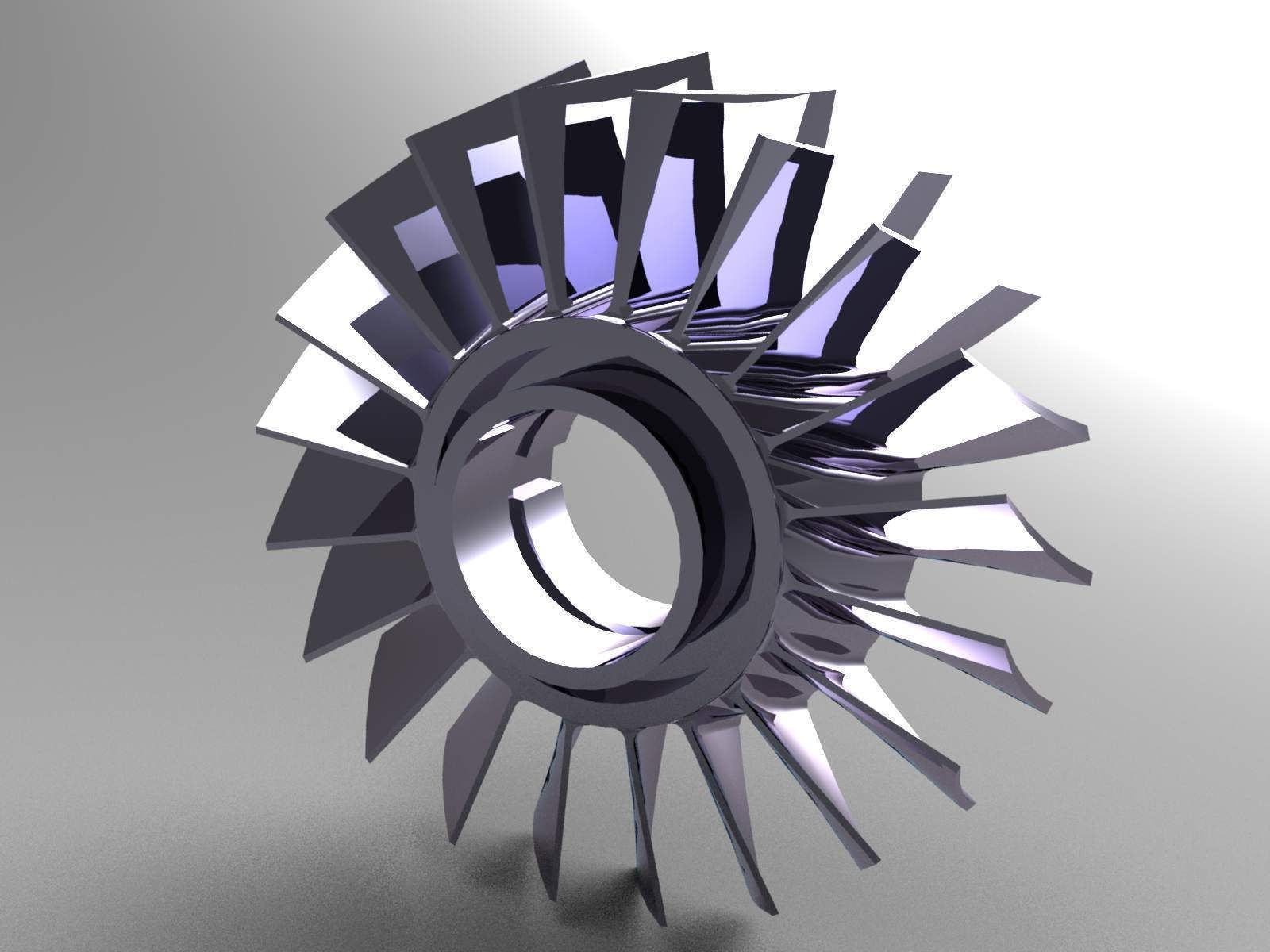 Impeller 3D model | CGTrader
