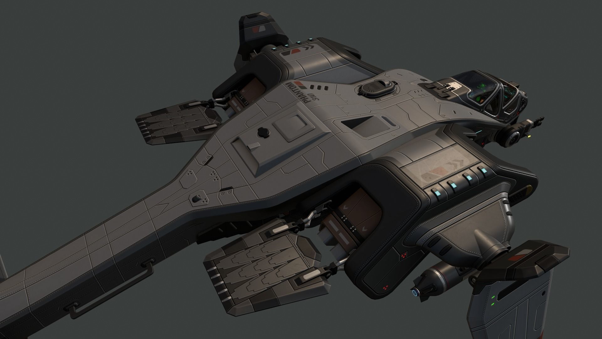 3D model Phantom Aircraft VR / AR / low-poly | CGTrader