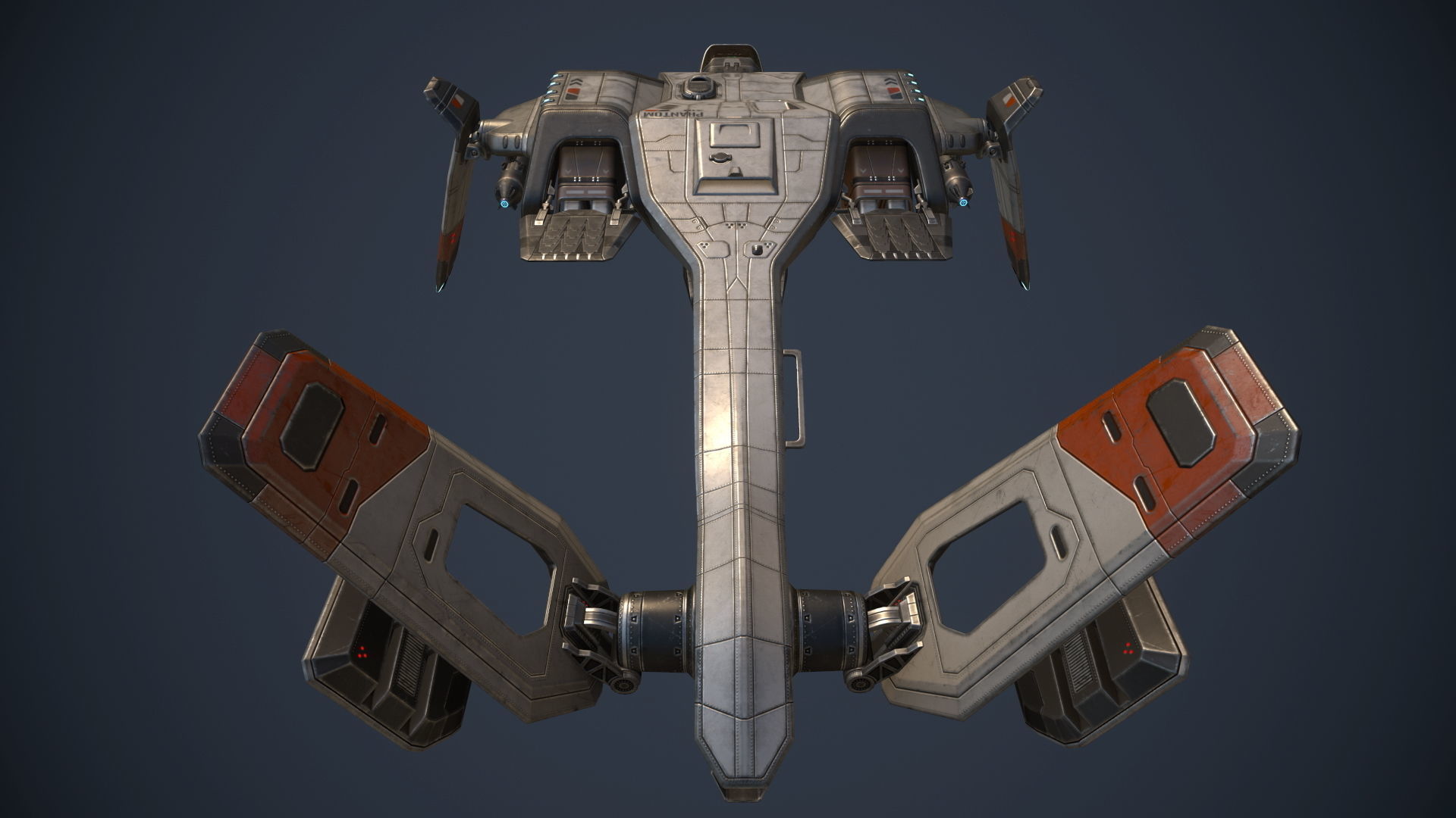 3D model Phantom Aircraft VR / AR / low-poly | CGTrader