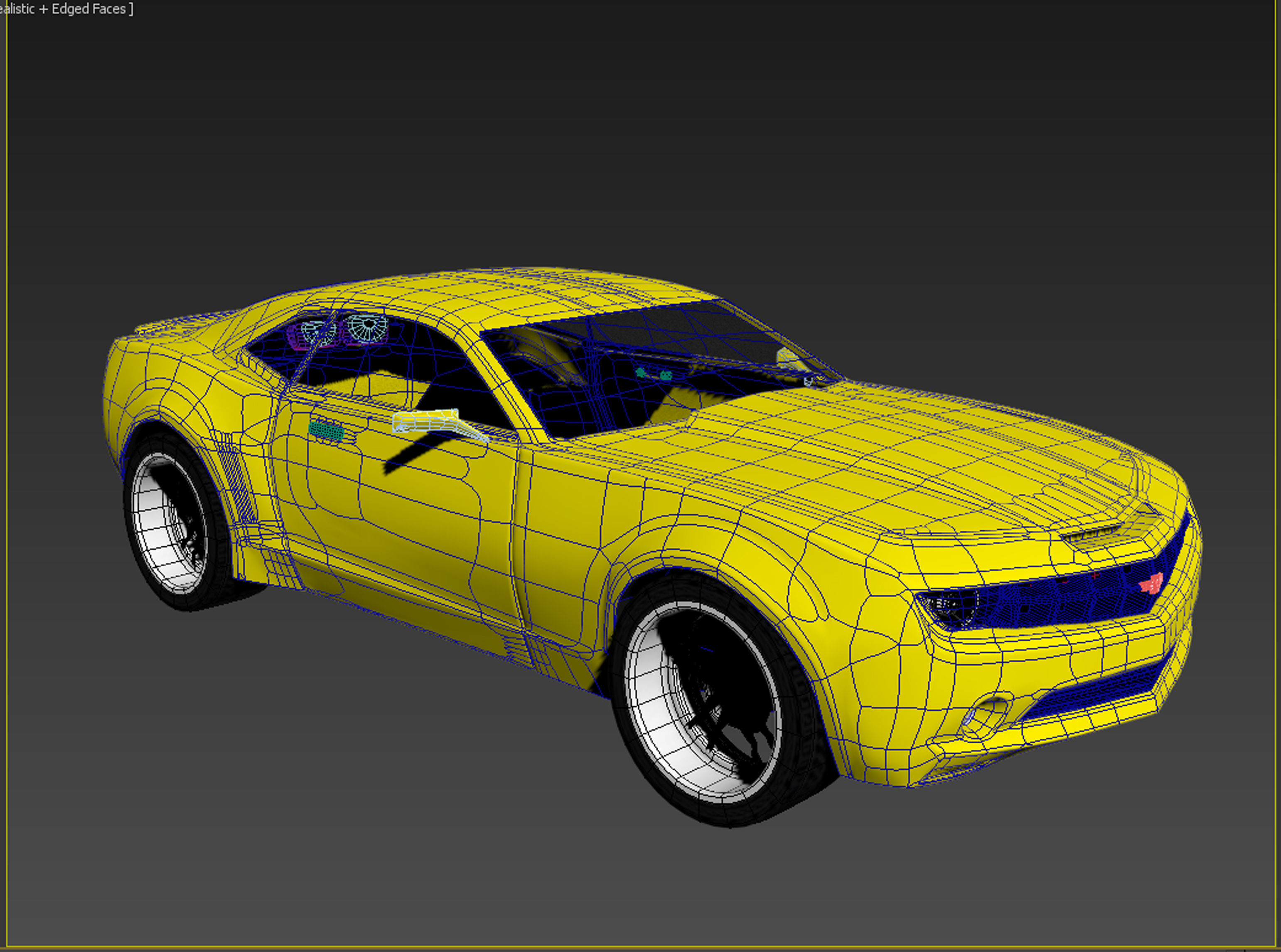 Chevrolet camaro free 3D model | CGTrader