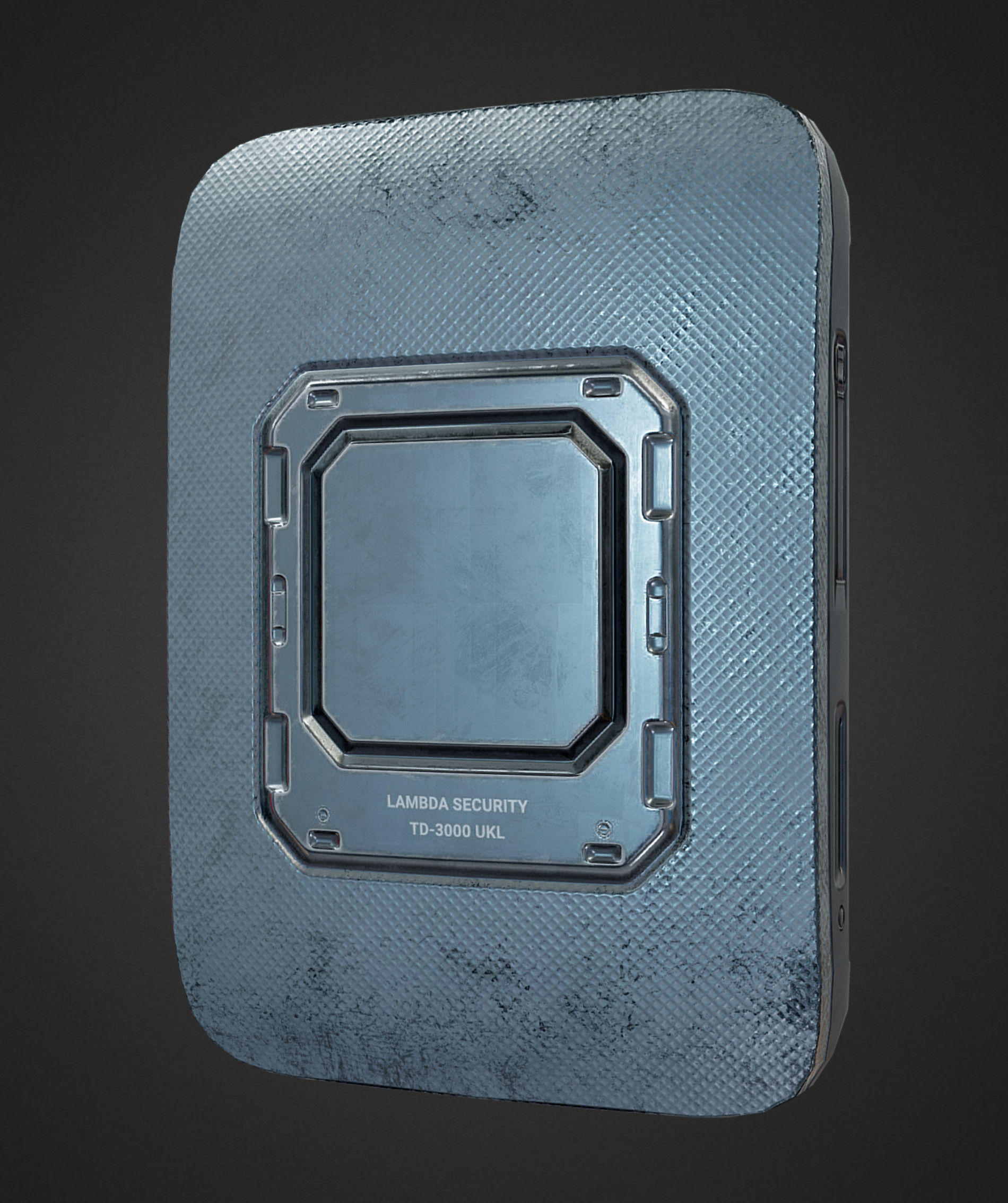 3D model Military Scrambler Device Decryptor Cipher low-poly PBR VR ...