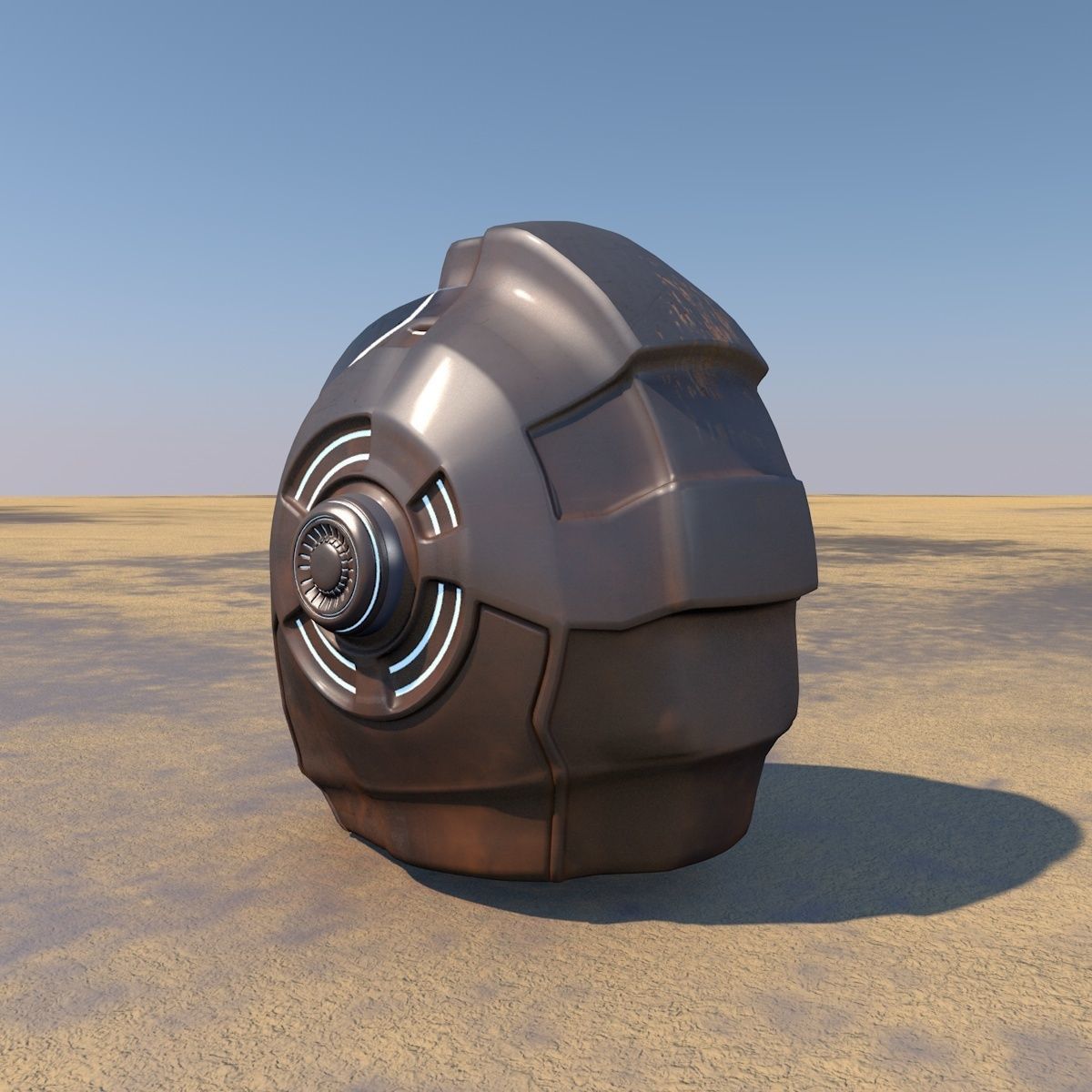 Space Soldier 3D model rigged | CGTrader