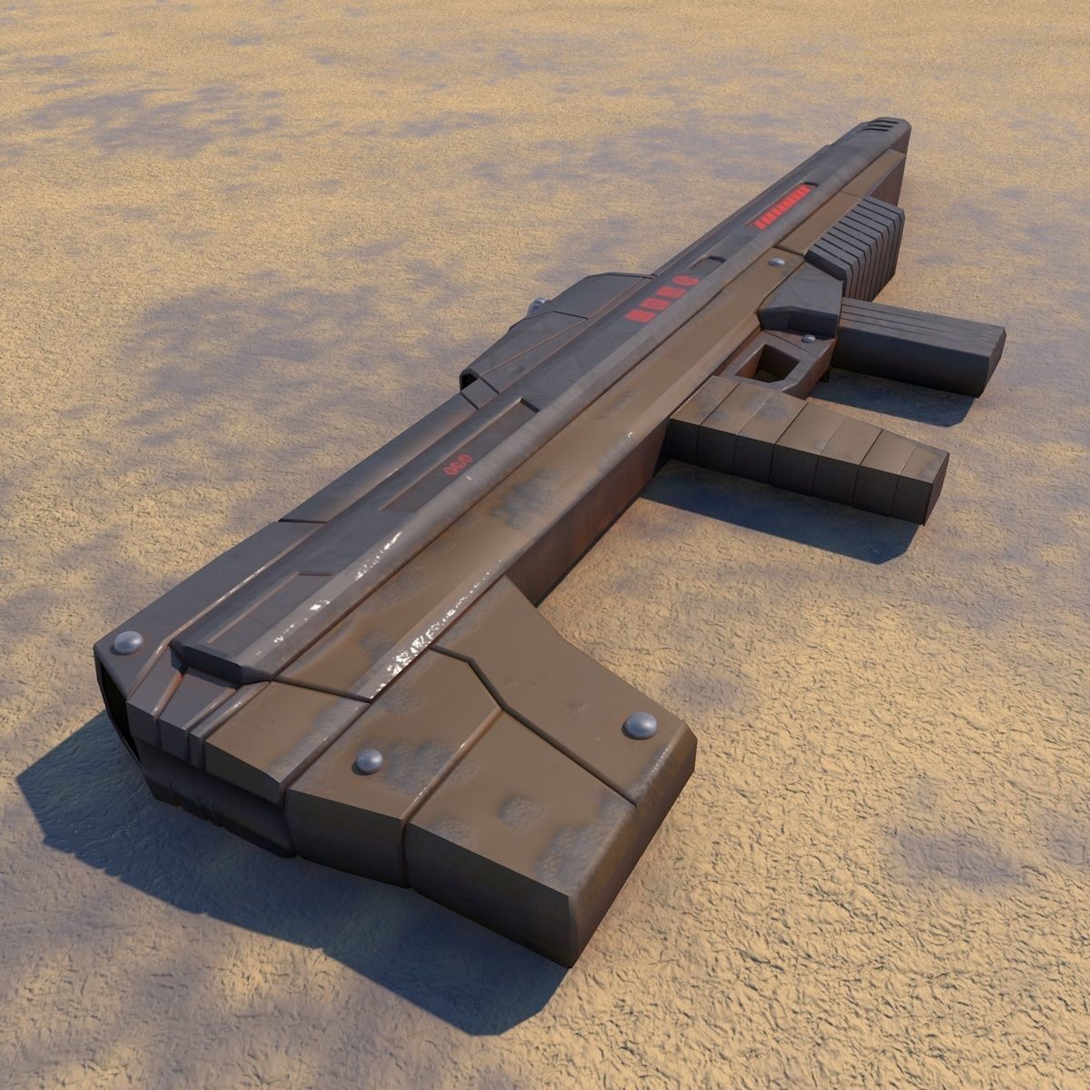 Space Soldier 3D model rigged | CGTrader