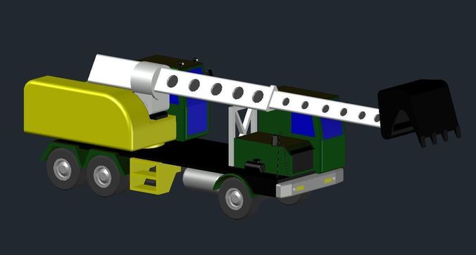 Gradall XL 4100 3D model | CGTrader