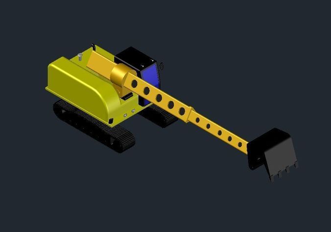 Gradall XL 4200 3D model | CGTrader