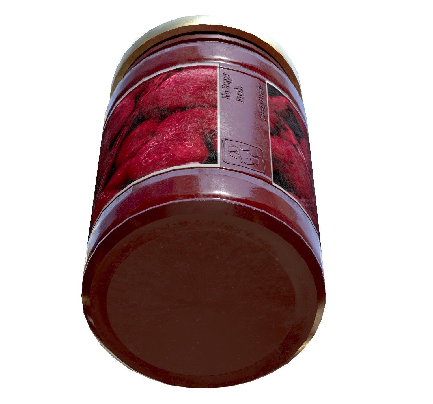 3D model jam jar - PBR - game-ready VR / AR / low-poly | CGTrader