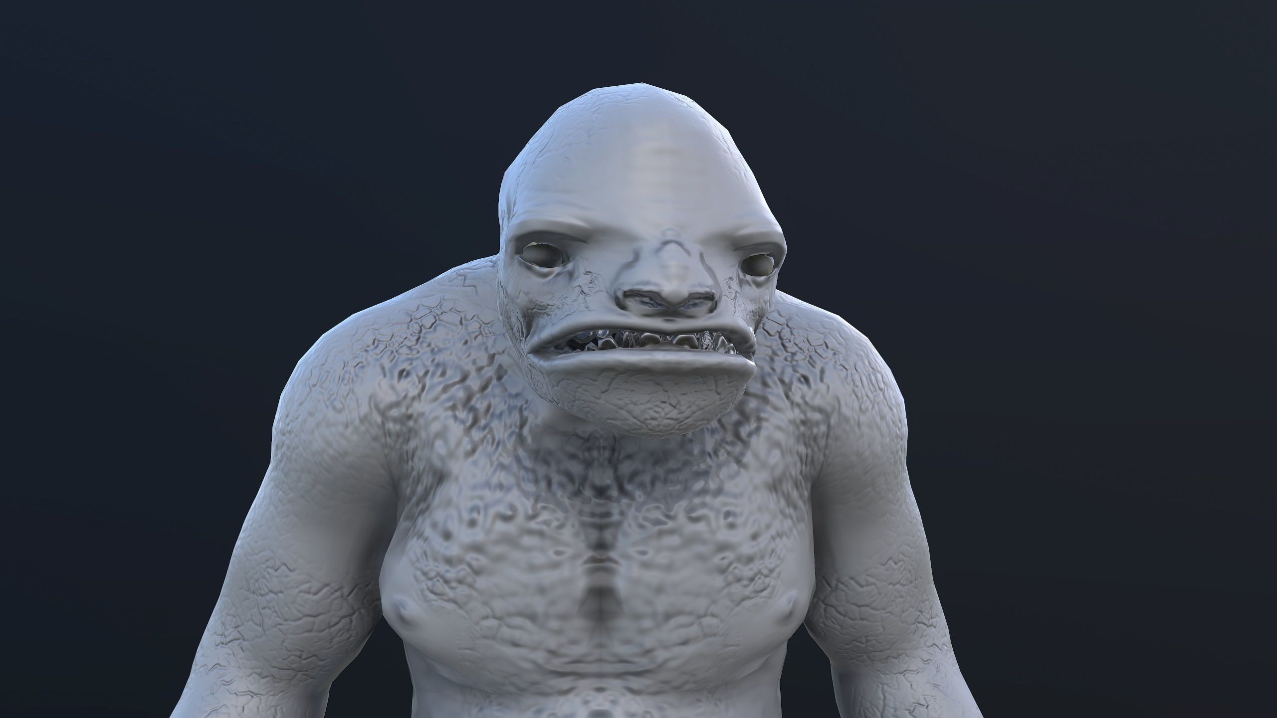3D model Monster - Troll VR / AR / low-poly rigged animated | CGTrader
