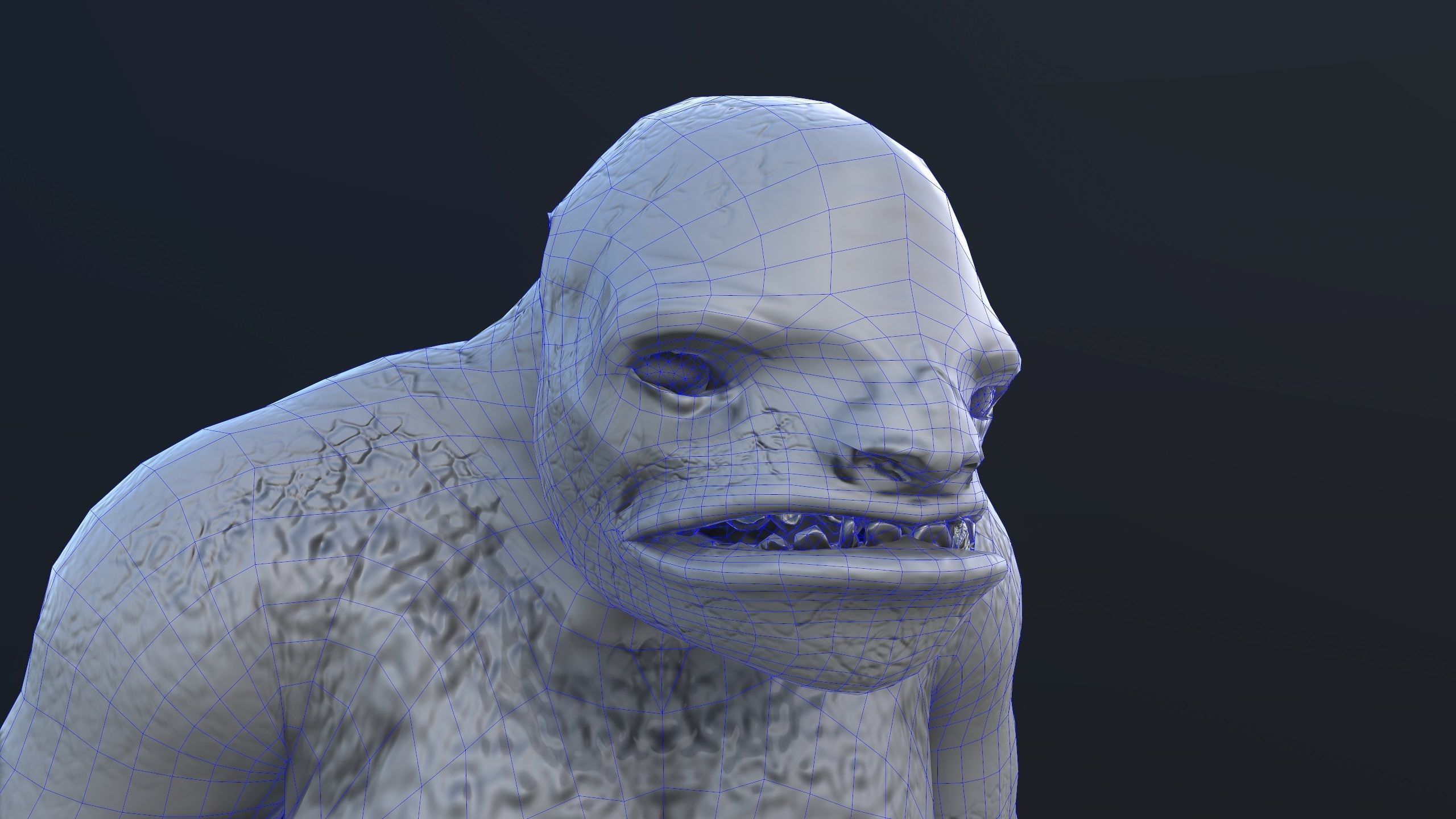 3D model Monster - Troll VR / AR / low-poly rigged animated | CGTrader