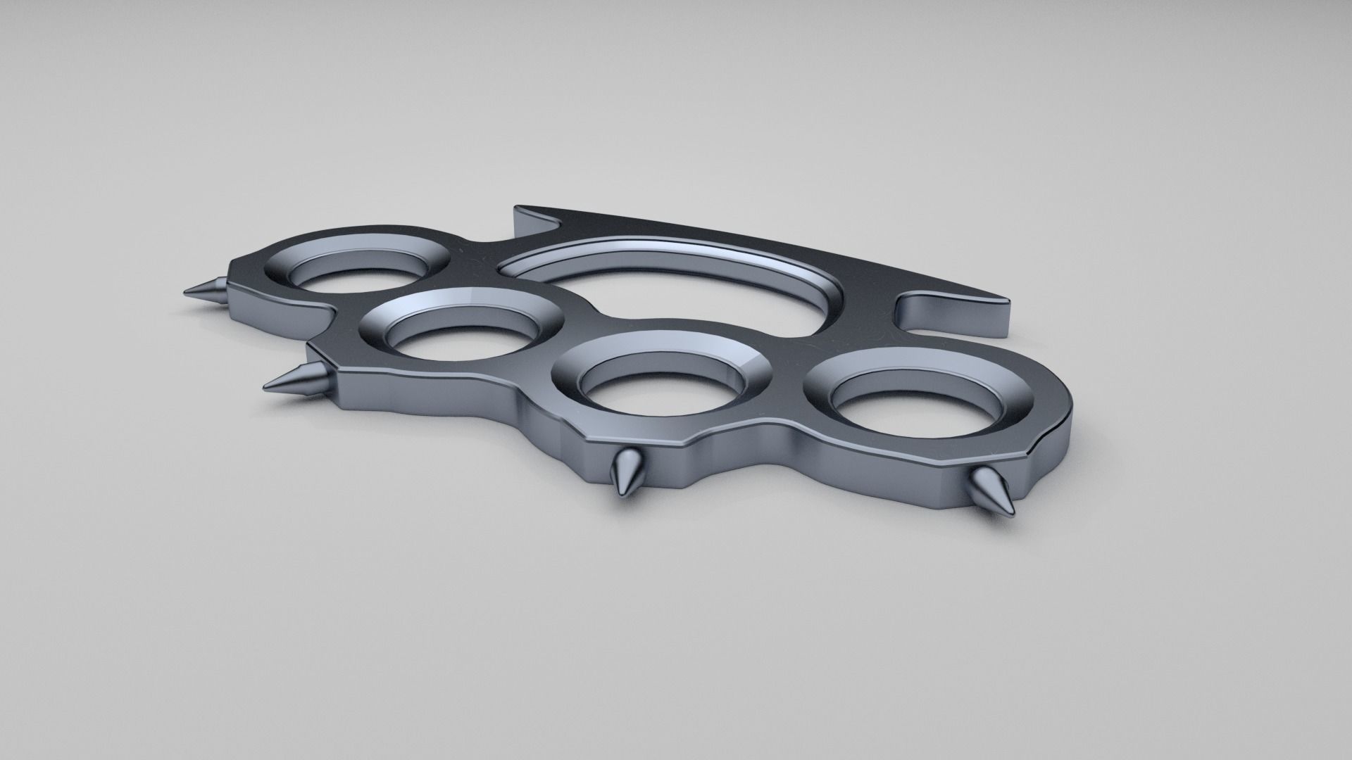3D model Knuckle Dusters 3D Model - 4 Different Types - VR / AR / low ...