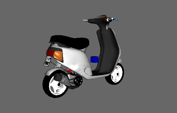 zip sp fast rider 3D model | CGTrader