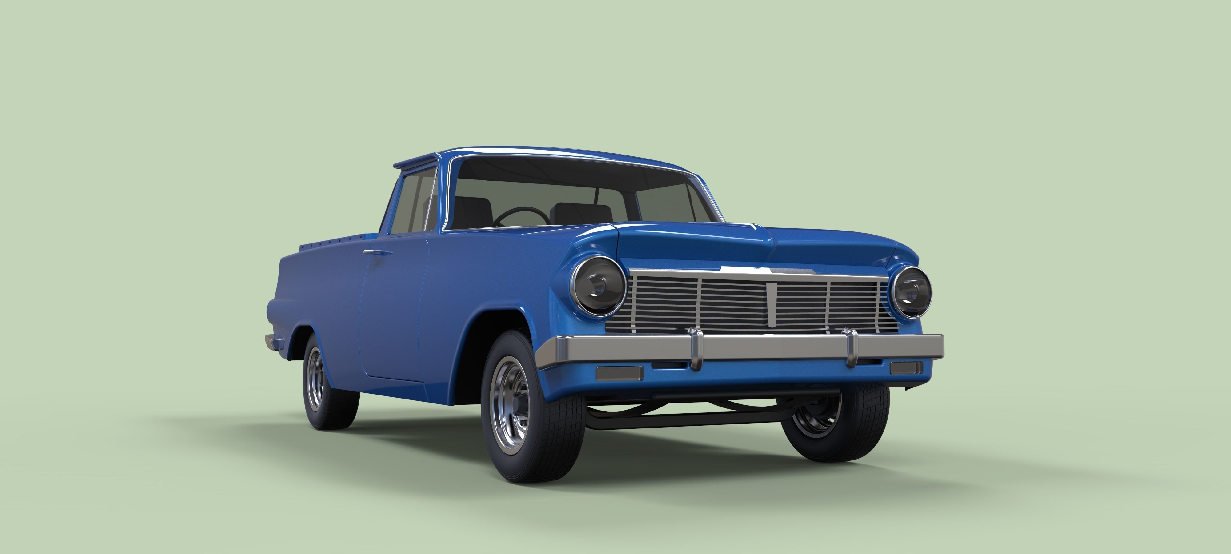 Holden EJ UTE 1963 3D model | CGTrader