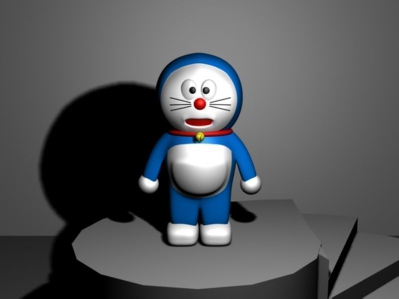 3D model doraemon1 doraemon VR / AR / low-poly | CGTrader