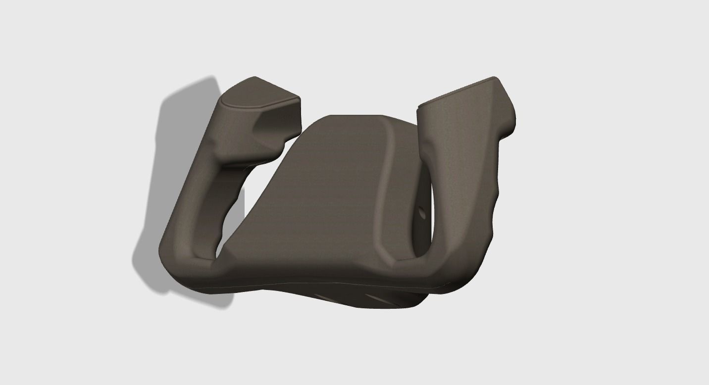 Beechcraft Style Aircraft Yoke Version 3 3D model 3D printable | CGTrader