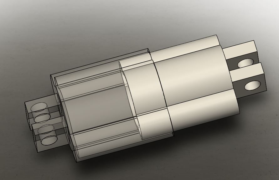 Plastic Shaft 3D model | CGTrader