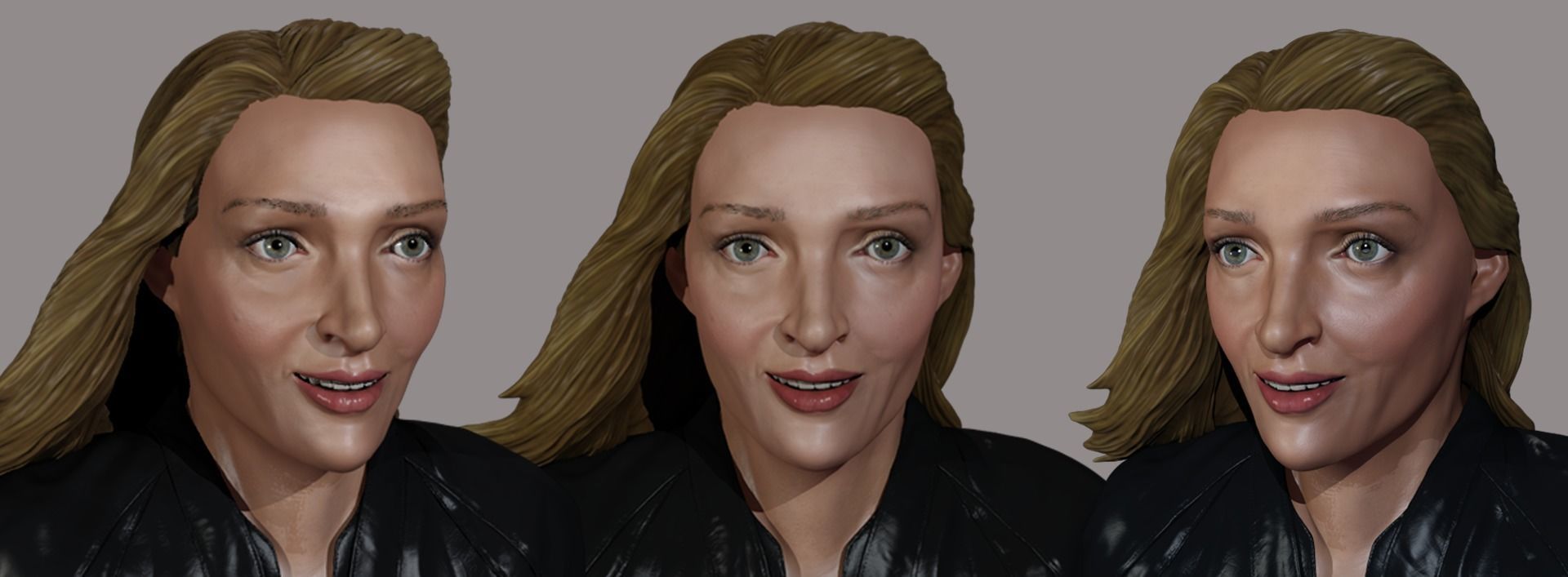 Uma Thurman Model 3D model | CGTrader