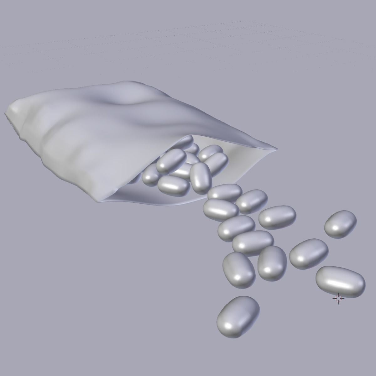 Candy Bag 3D model | CGTrader