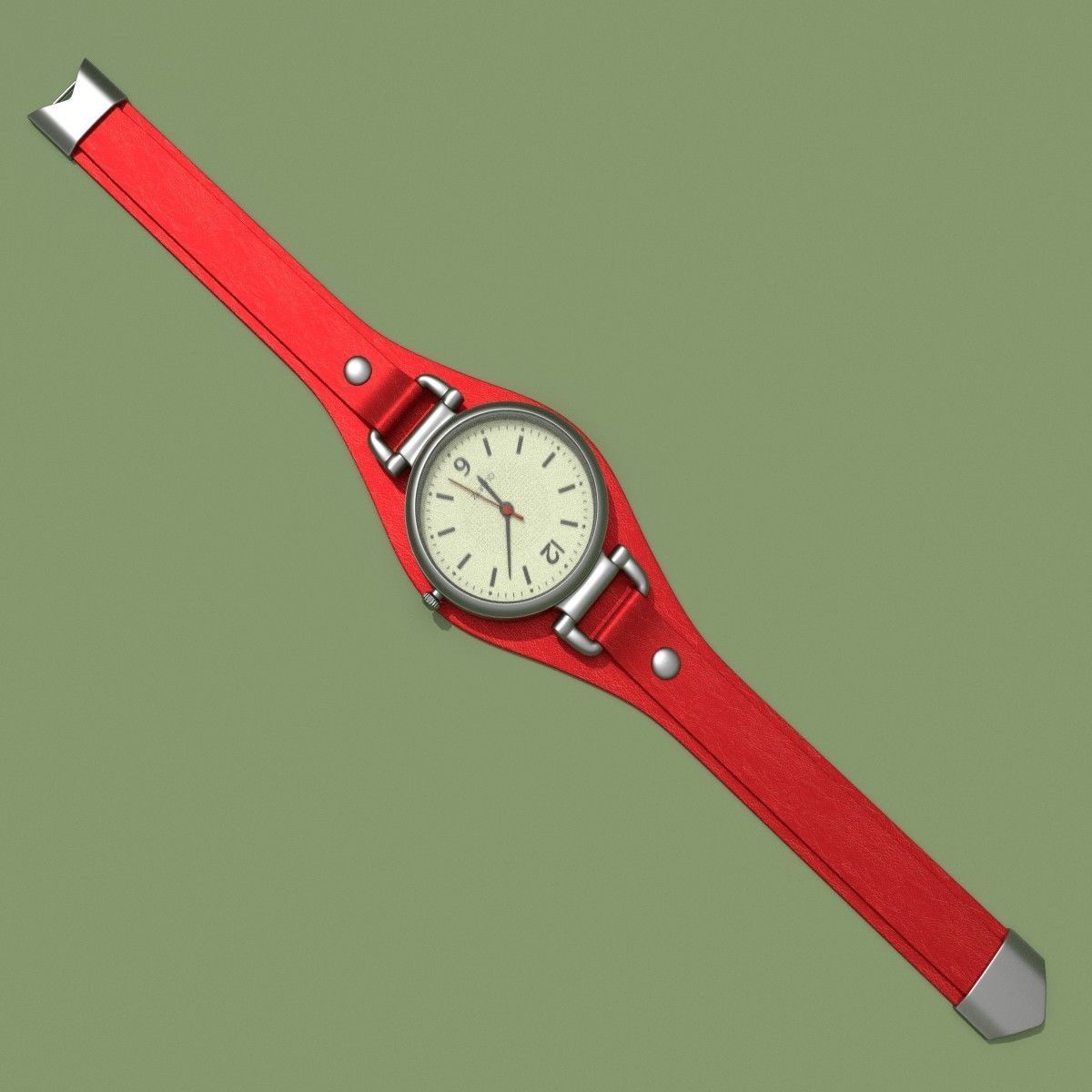 FREE Red Watches free 3D model | CGTrader