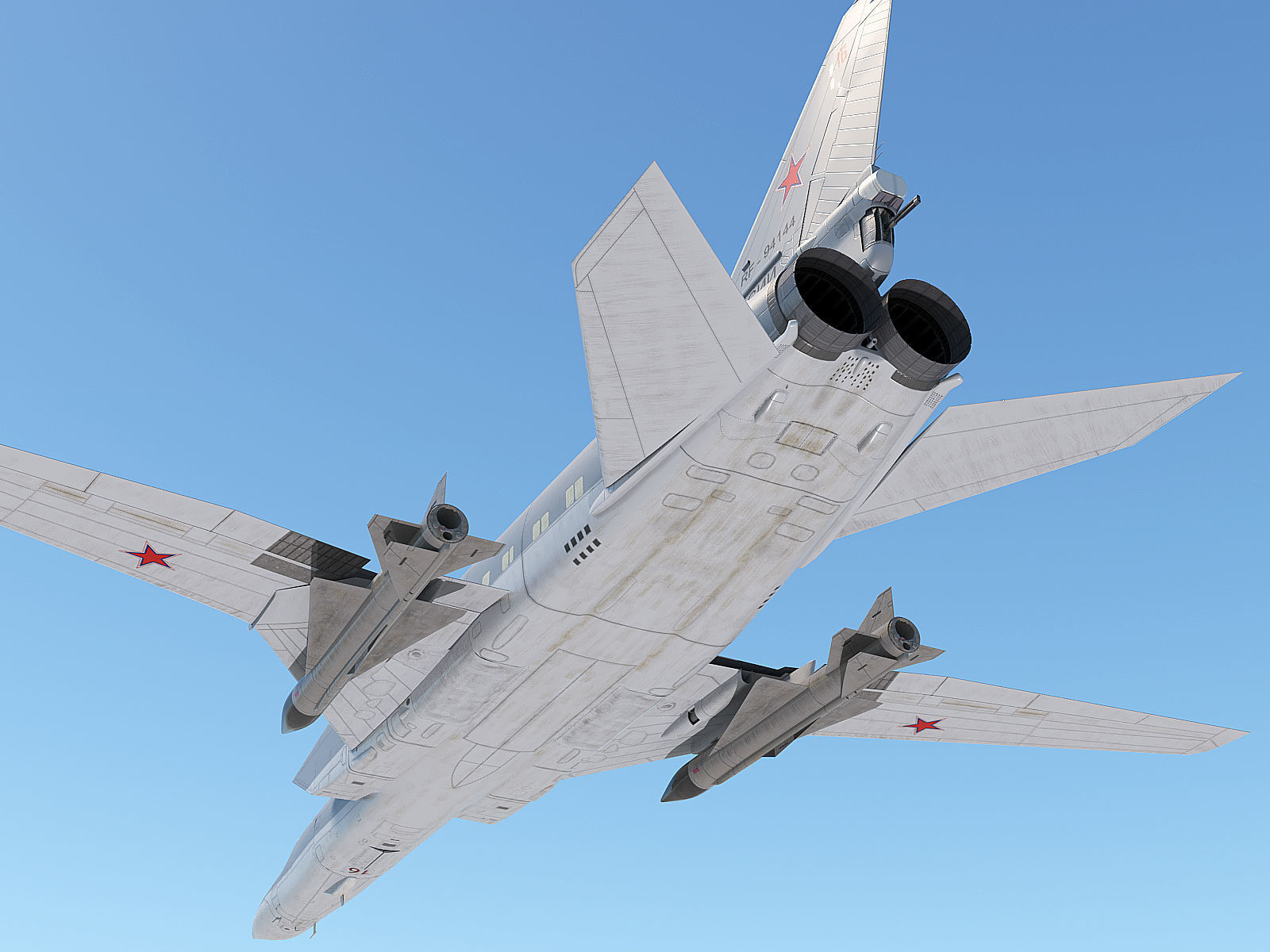 Tupolev Tu-22 M3 Backfire 3D model | CGTrader