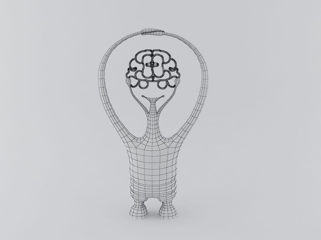 Power of Mind Creative 3D model 3D printable | CGTrader