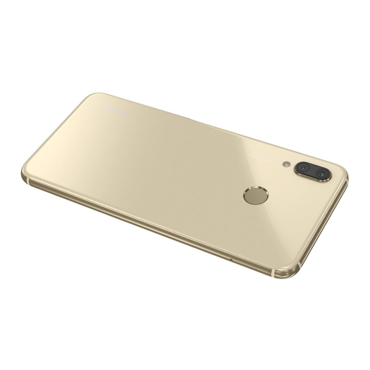 Huawei P20 Lite Gold 3D model | CGTrader