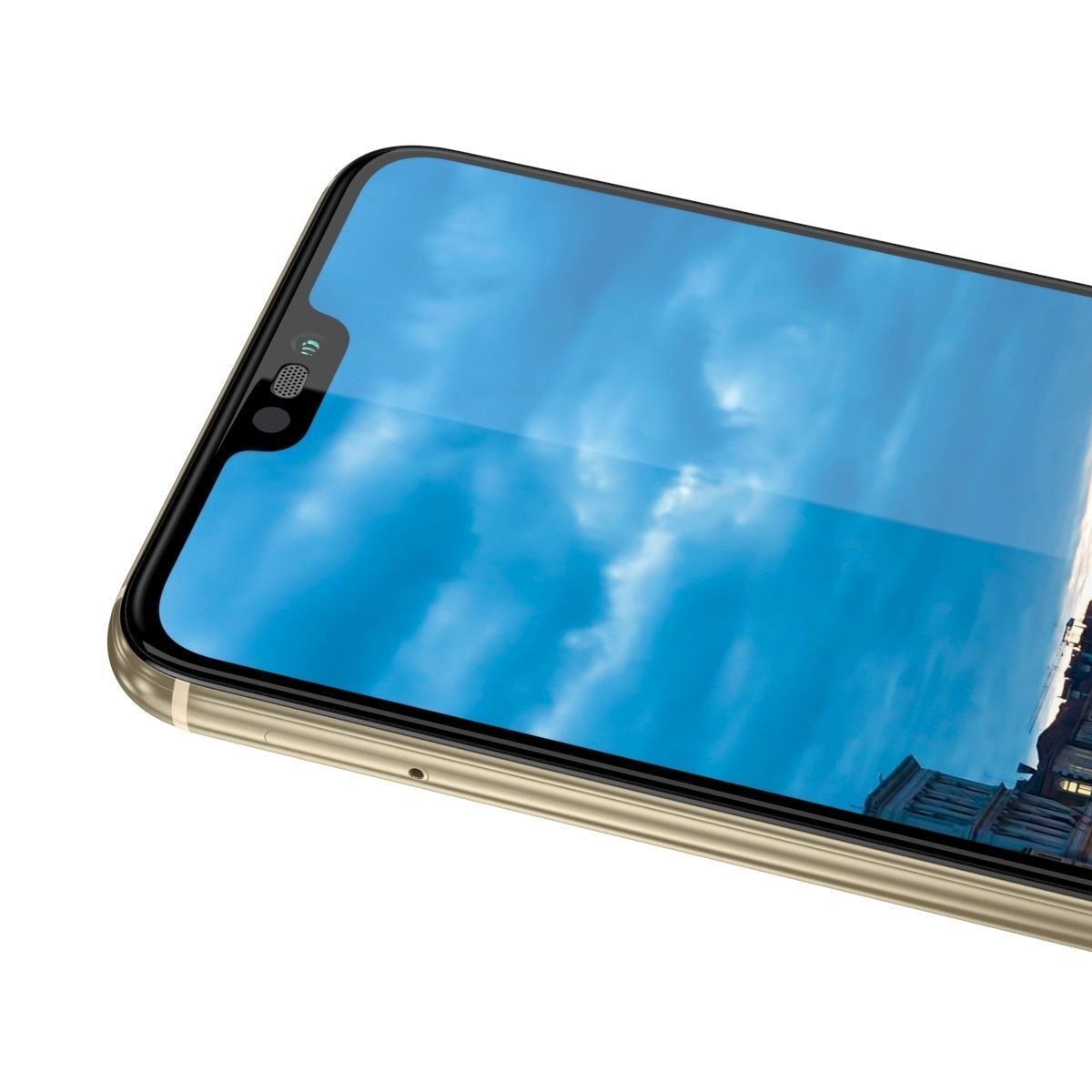 Huawei P20 Lite Gold 3D model | CGTrader