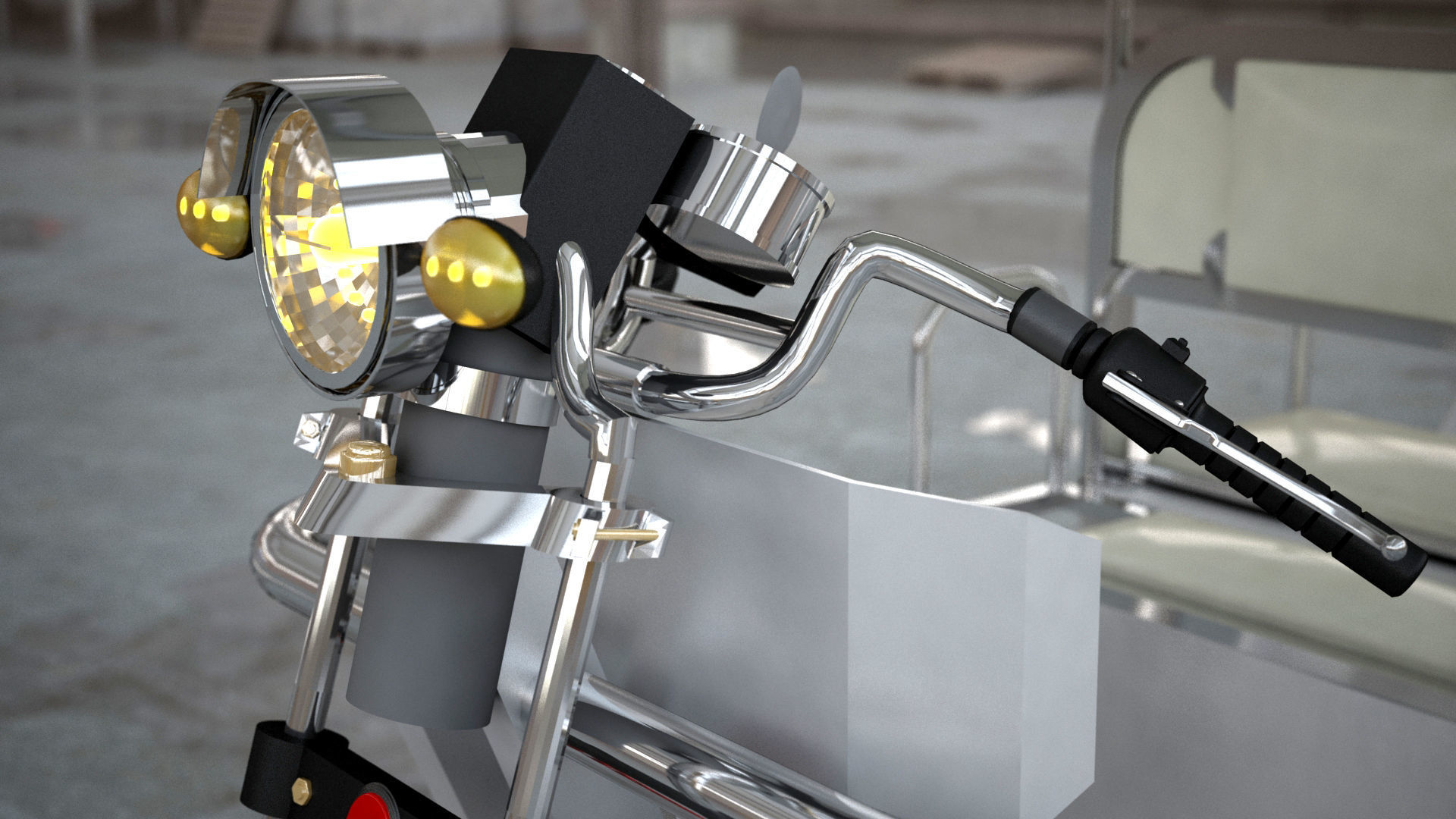 Electronic Rickshaw - High Poly 3D model | CGTrader