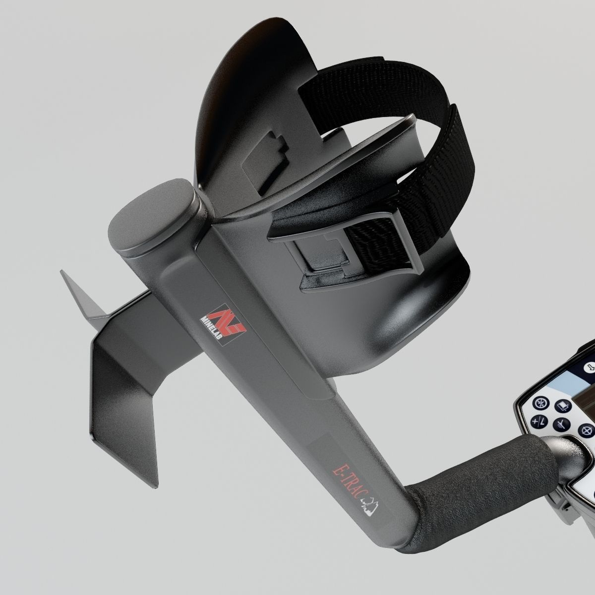 Minelab E-TRAC 3D model | CGTrader