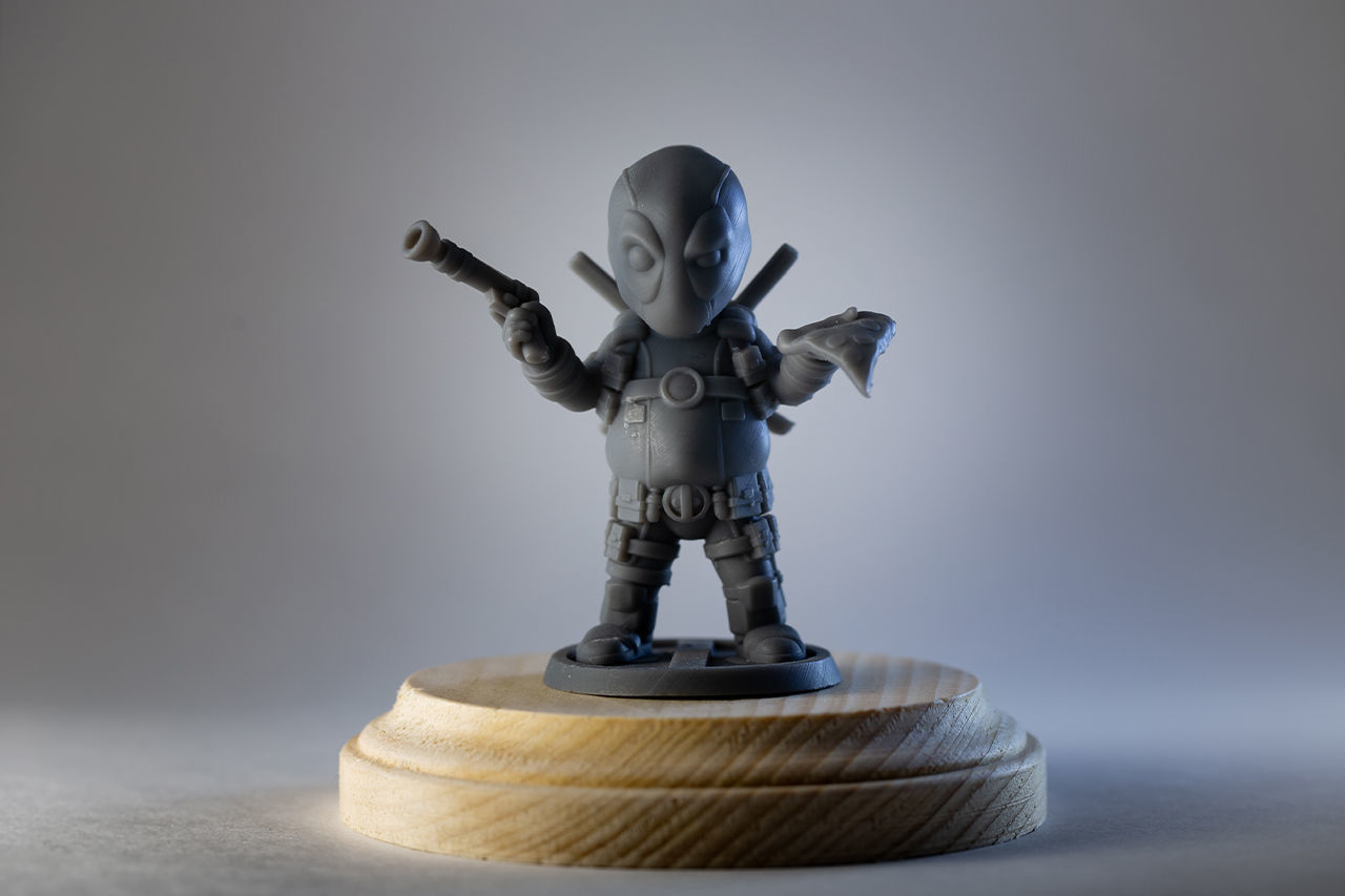 Chubby Deadpool 3D model 3D printable | CGTrader