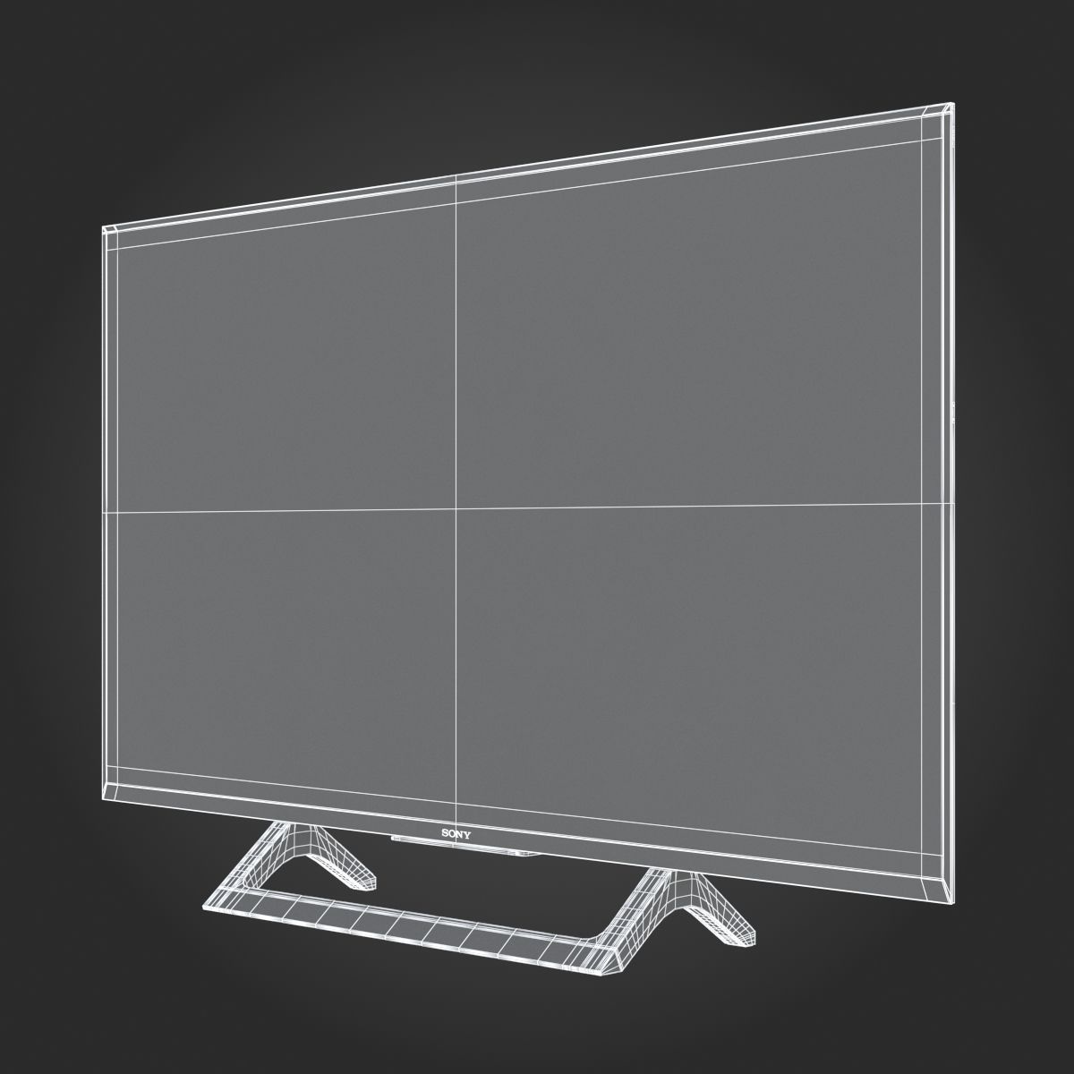 Sony X800E TV 3D model | CGTrader