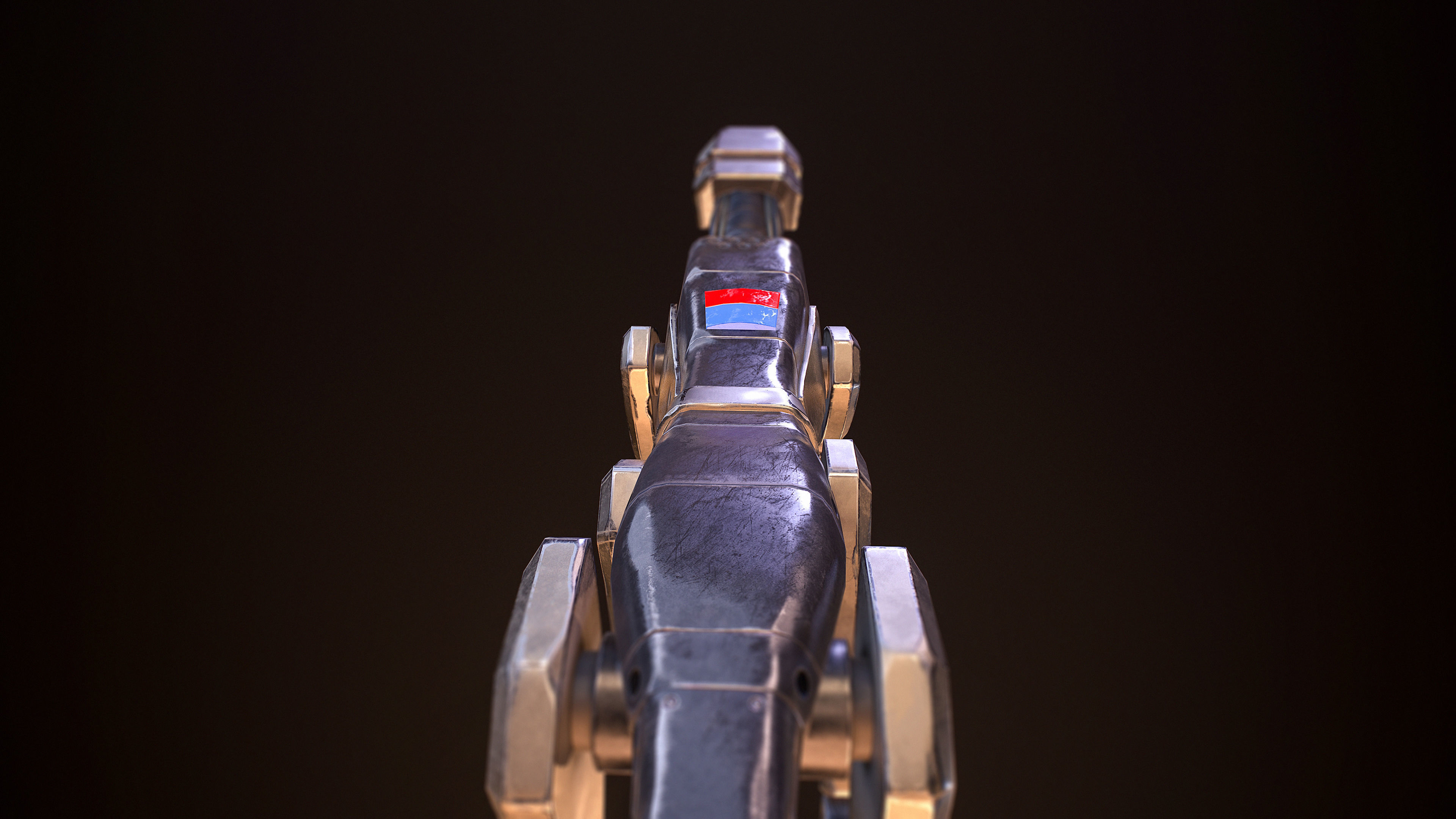 3D model Fahrenheit 451 Dog VR / AR / low-poly | CGTrader