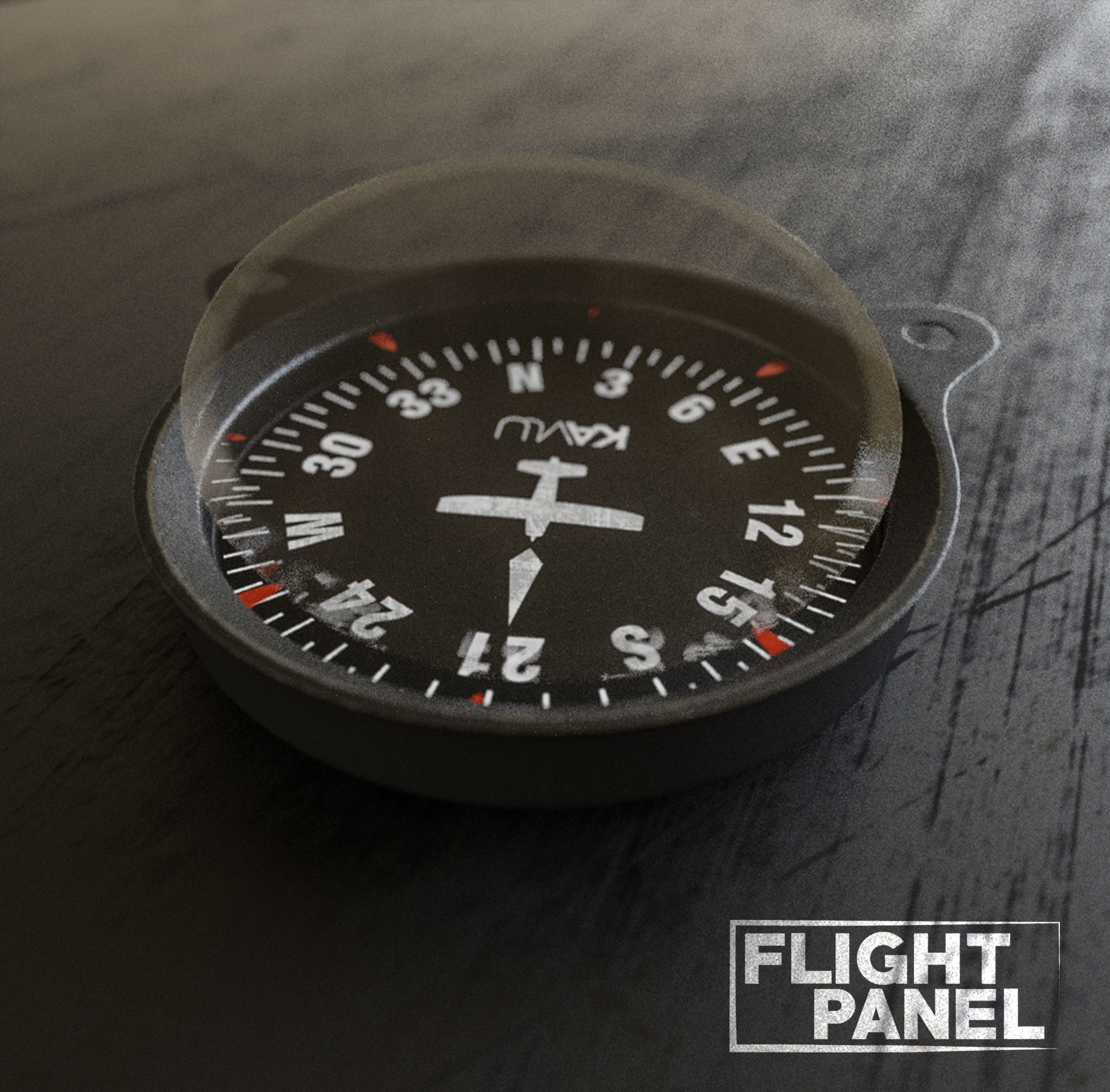 Flight Panel 3D model | CGTrader