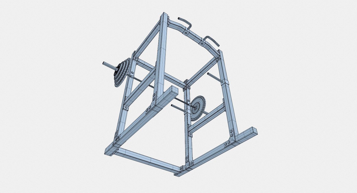 Power Frame 3D model | CGTrader