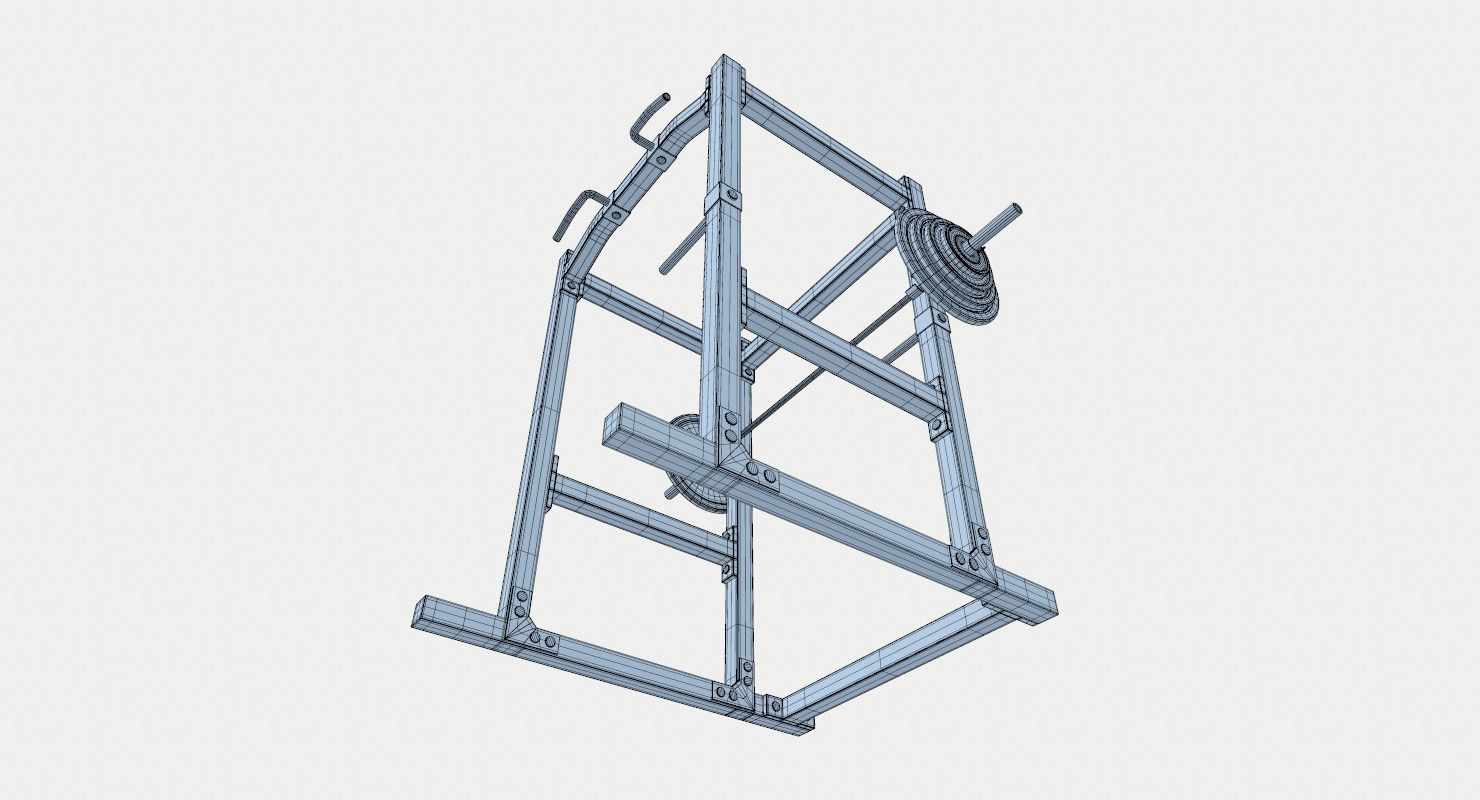 Power Frame 3D model | CGTrader