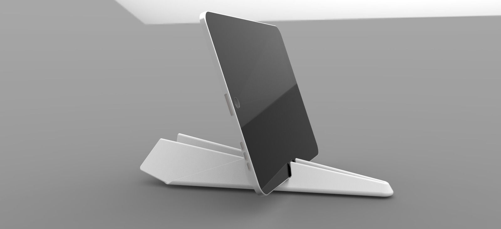 Paper Plane Phone and Tablet Stand 3D model | CGTrader
