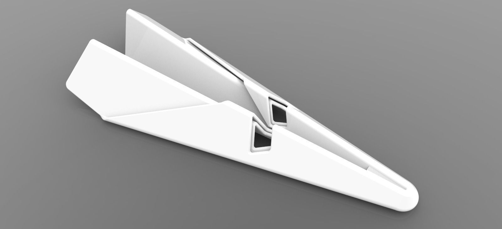 Paper Plane Phone and Tablet Stand 3D model | CGTrader