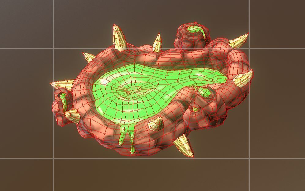 3D model Spawning pool VR / AR / low-poly | CGTrader