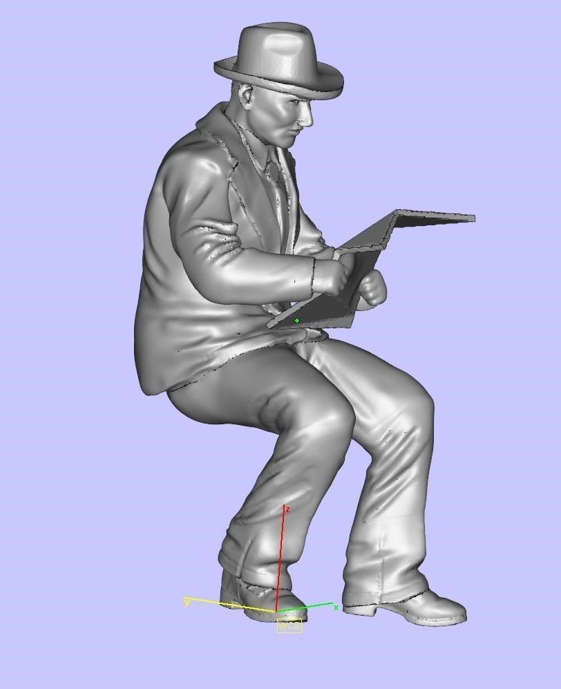 old man 3d model 3D model 3D printable | CGTrader