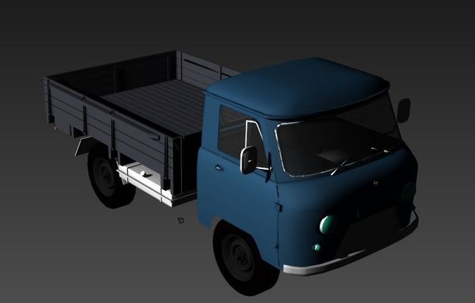 3D model Soviet car yaz golovastik Yaz 3303 VR / AR / low-poly | CGTrader