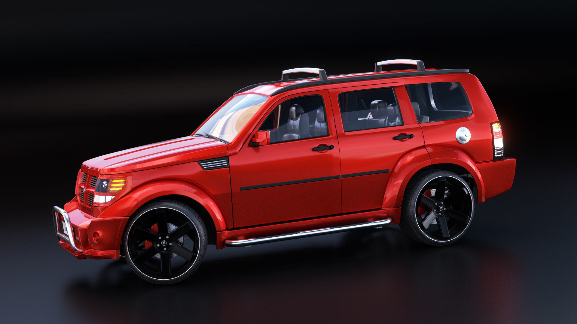 Dodge Nitro RT 3D model | CGTrader