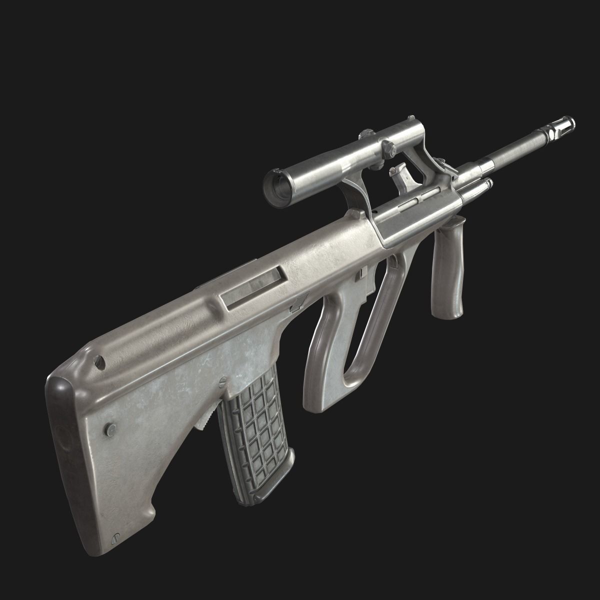 3D model AUG A1 Assault Rifle VR / AR / low-poly | CGTrader