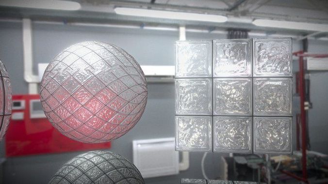 Texture Block-Glass - Texture Set - 2 VR / AR / low-poly | CGTrader