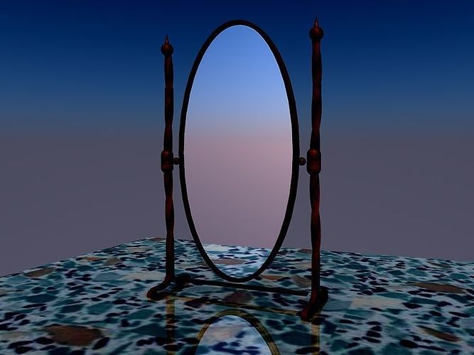 Mirror 10 3D model | CGTrader