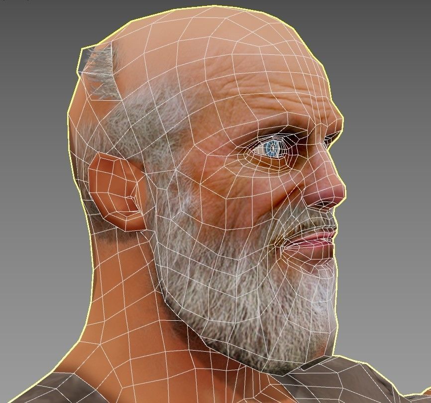 3D model Bum Character VR / AR / low-poly | CGTrader