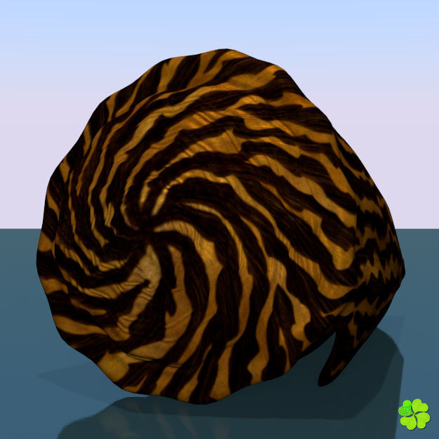3D model Conus shell low poly VR / AR / low-poly | CGTrader